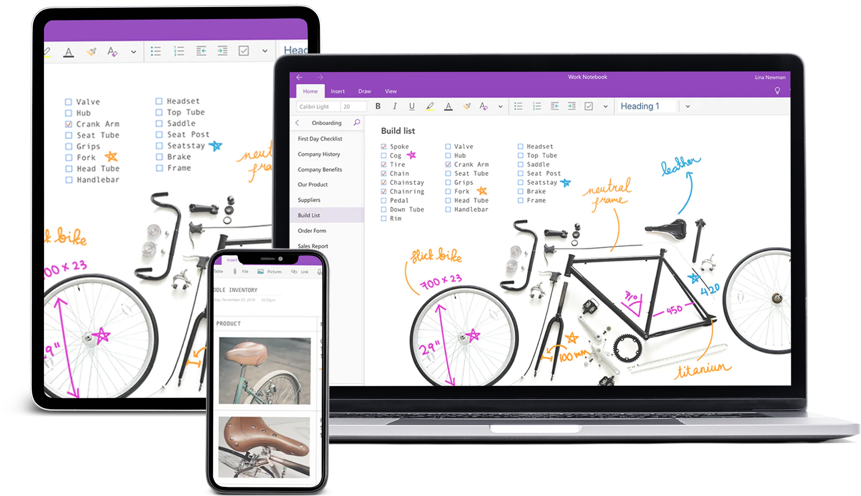 Moderní poznámkový blok Microsoft OneNote - iPodnik cloud s.r.o.