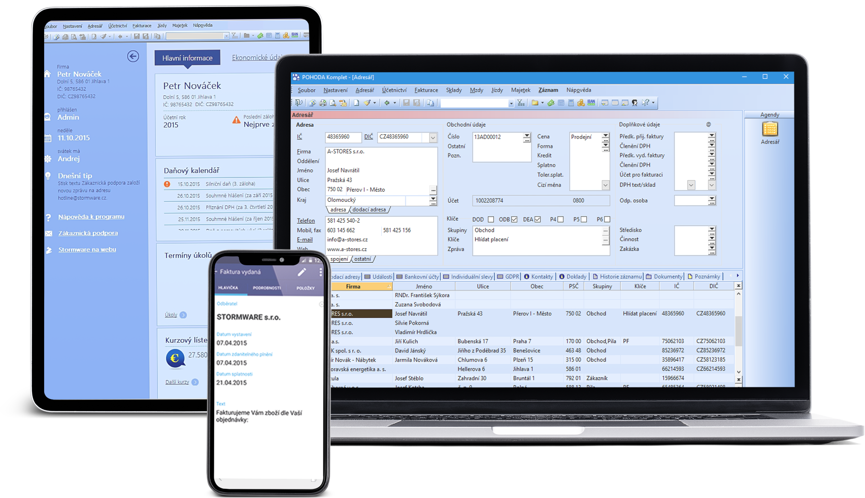Ekonomický systém Pohoda Stormware v cloude - iPodnik cloud s.r.o.